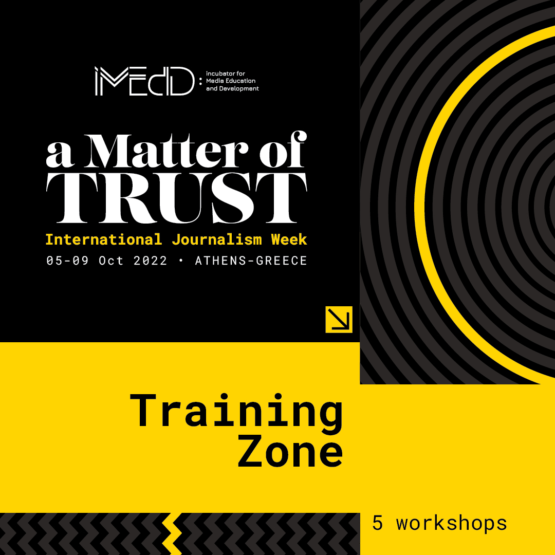 International Journalism Week 2022 by iMEdD: A Matter of Trust - iMEdD