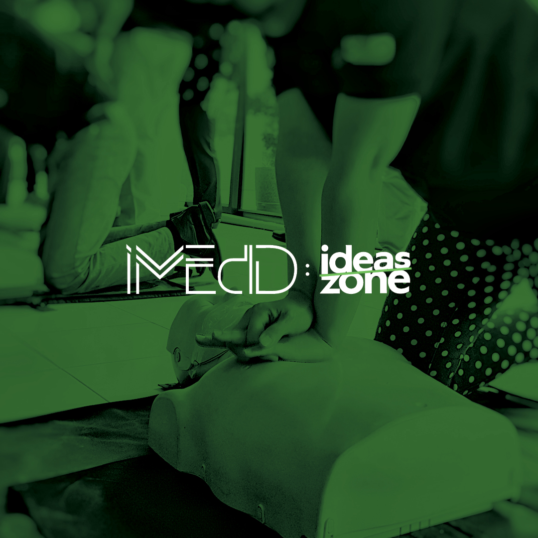 Training in Basic Life Support as part of the iMEdD's ideas zone - iMEdD