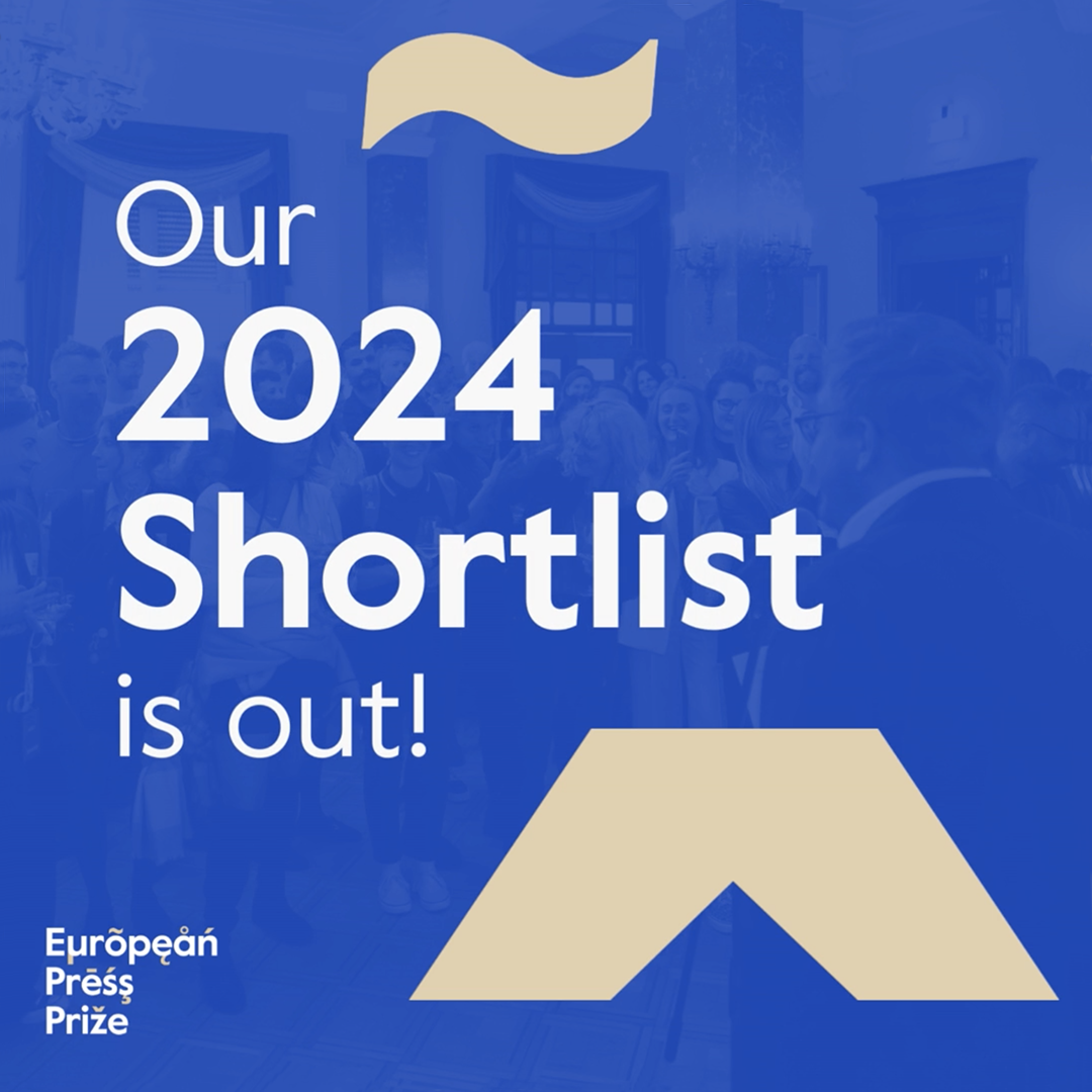 European Press Prize 2024 Shortlist announced - iMEdD
